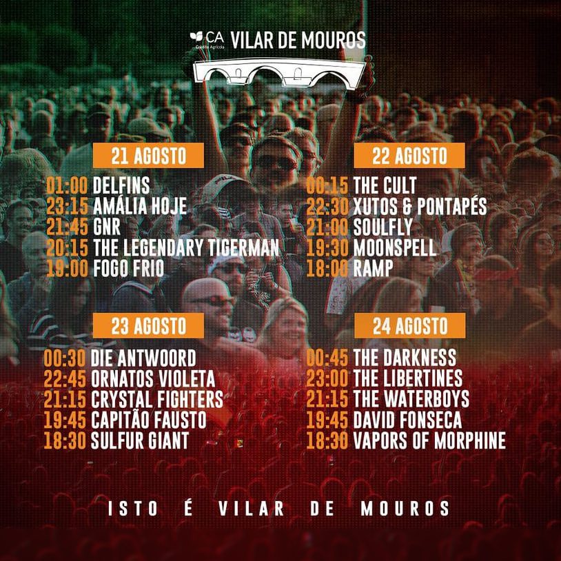 Festival Vilar de Mouros - 21, 22, 23 e 24 de agosto - Restaurante ...